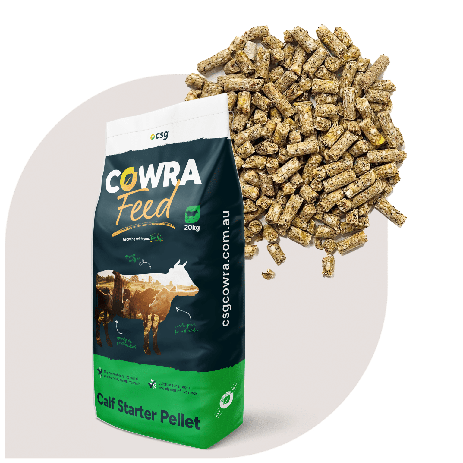 Calf Starter Pellet | csg
