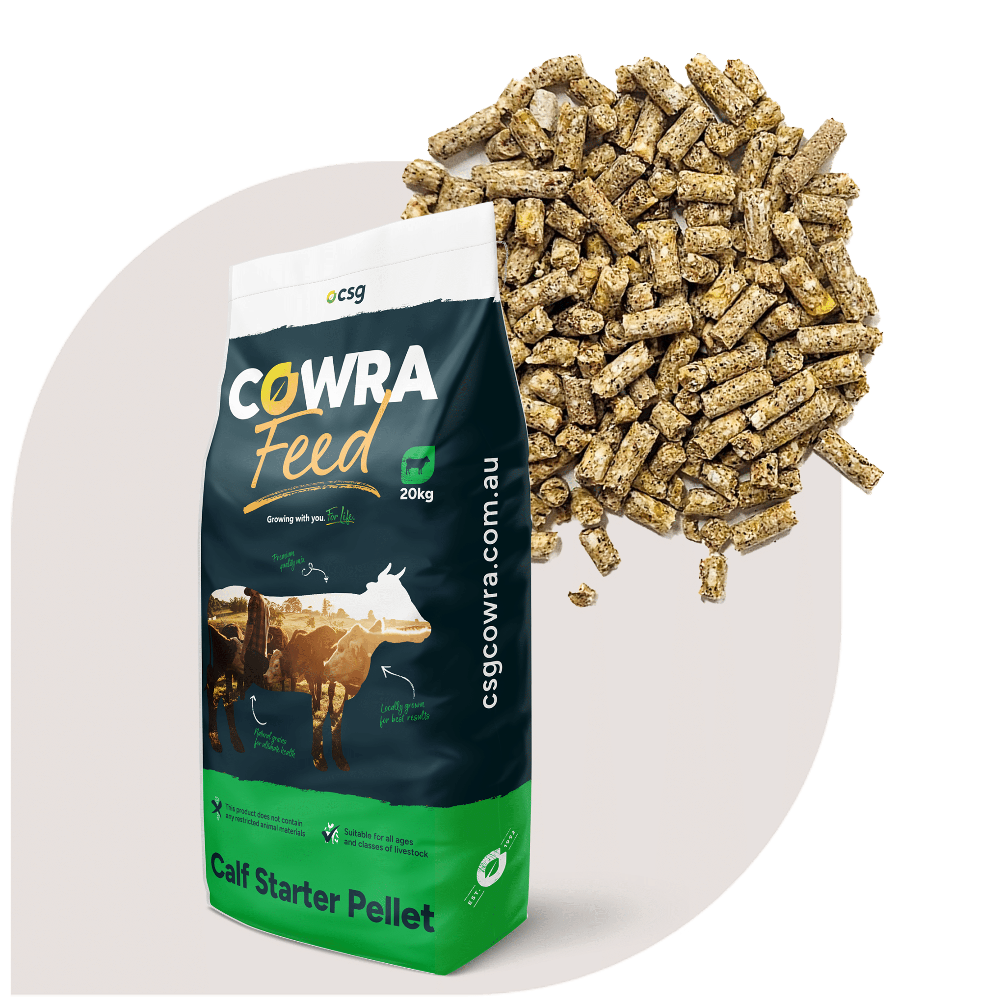 Calf Starter Pellet | csg
