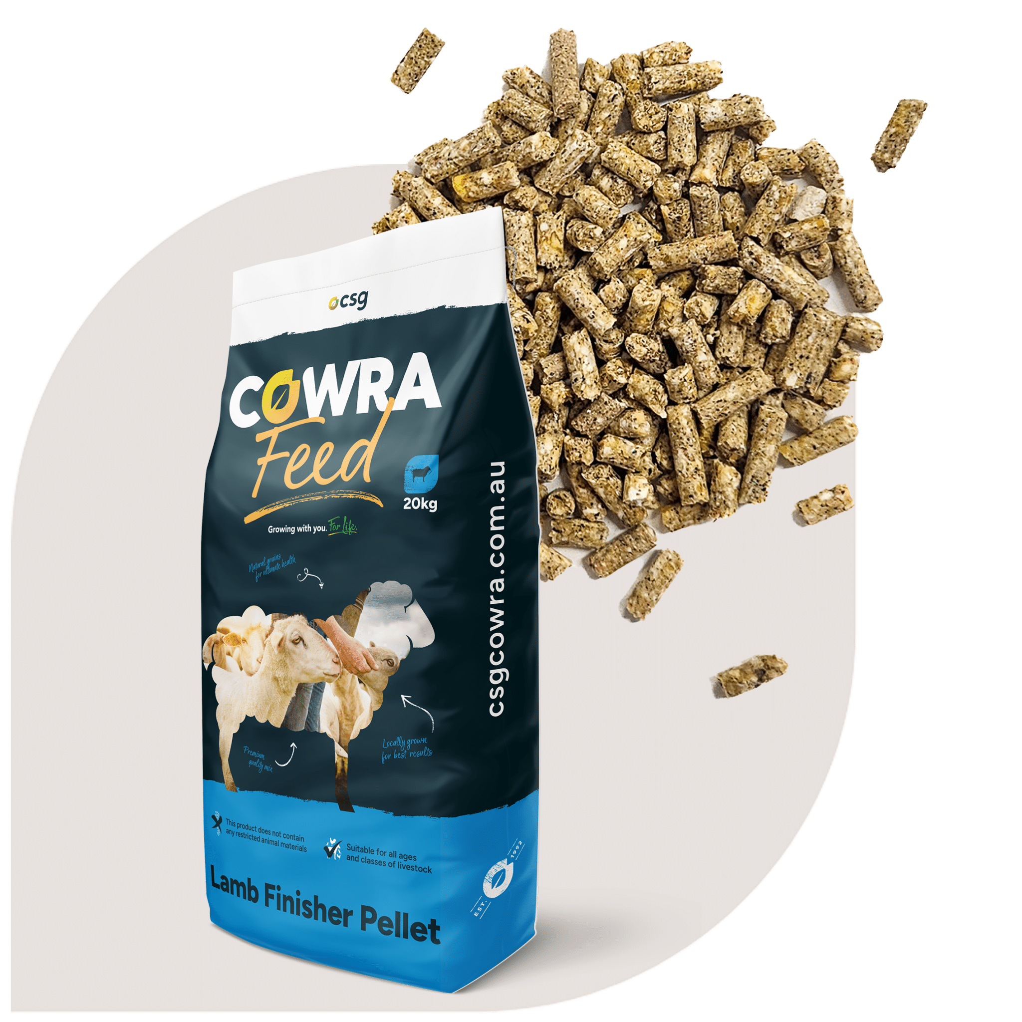 Lamb Finisher Pellet | csg